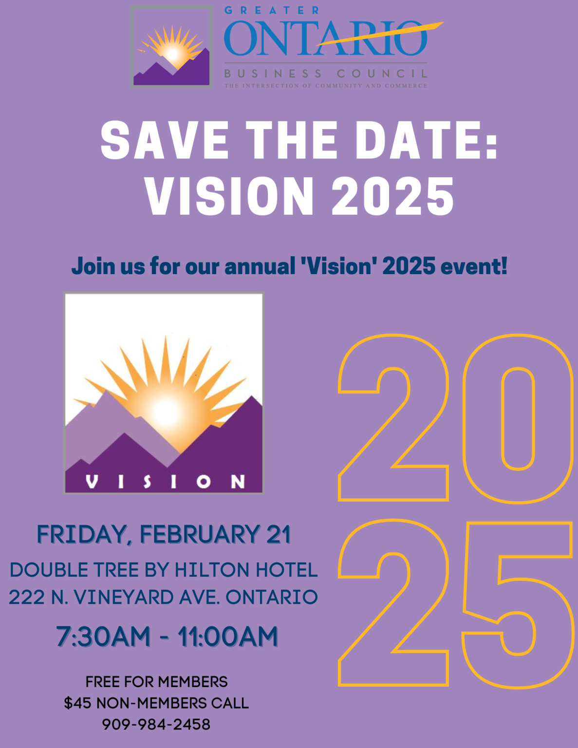 VISION 2025 – Greater Ontario Business Council